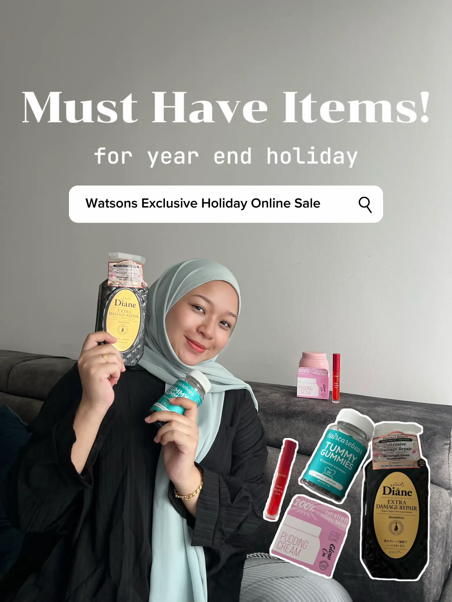 Must Have Items! Year End Holiday 🛍️🛒 | Galeri disiarkan oleh kween lea ...