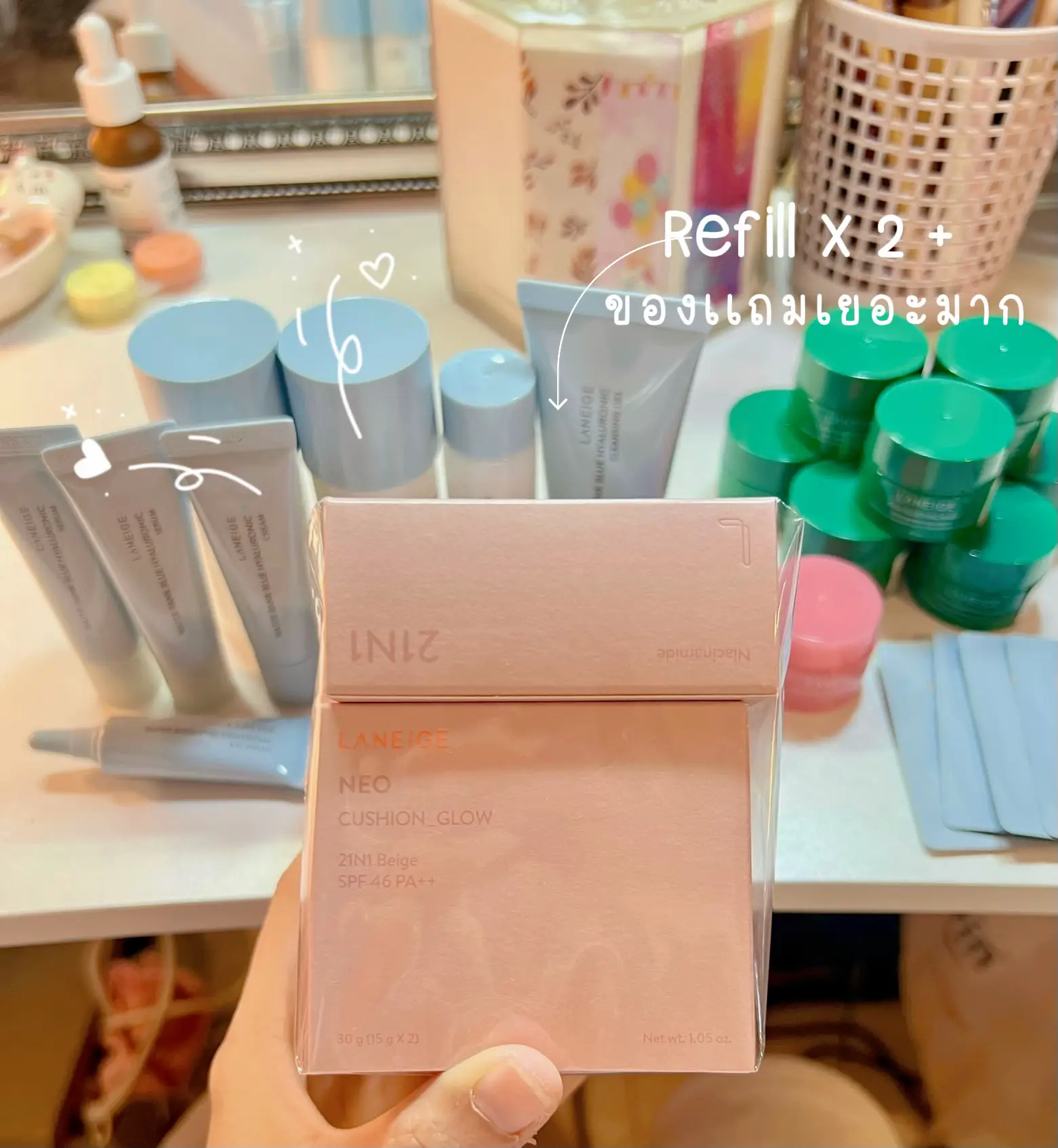 REVIEW LANEIGE New Neo Glow Cushion New Formula Mission | Gallery ...