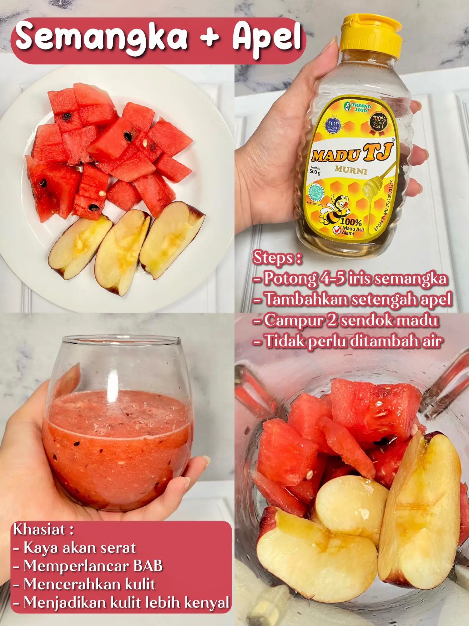 Minuman Untuk Kulit Jerawat | Auto GLOWING!! | Galeri diposting oleh Firaa🦋 | Lemon8