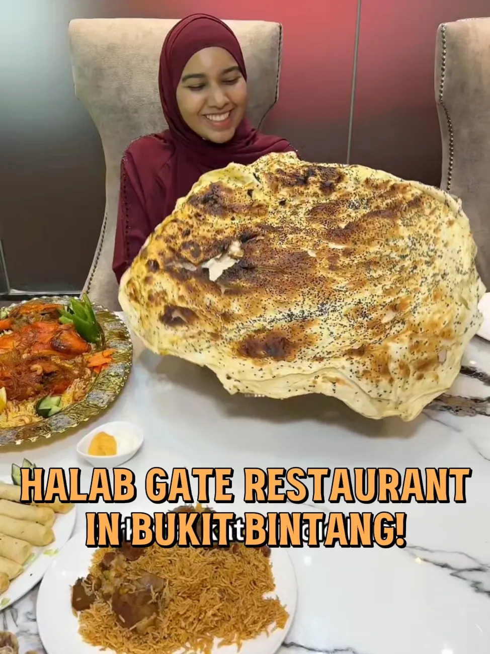 Halab Gate restaurant with beautiful city view! | Video diterbitkan oleh Best Food MY | Lemon8