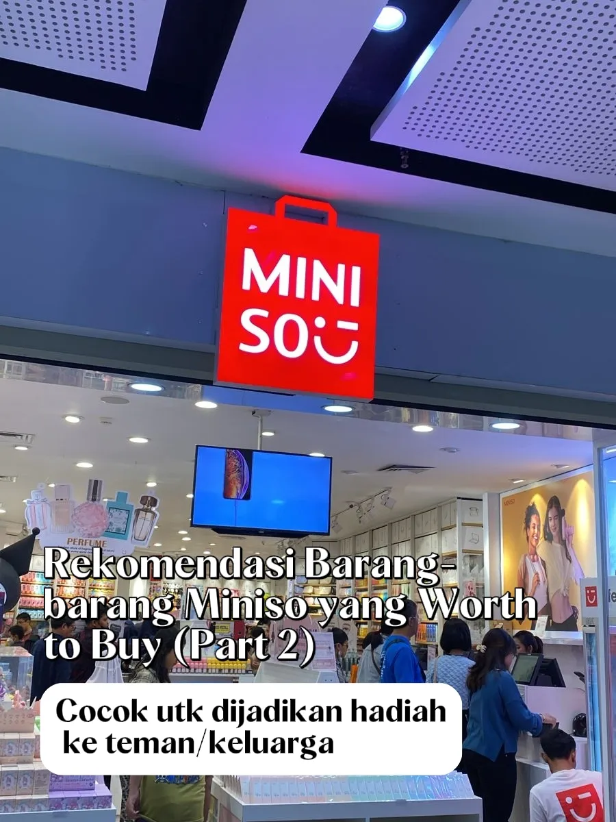 Rekomendasi Barang² Miniso Worth to Buy (Part 2) | Galeri diposting ...