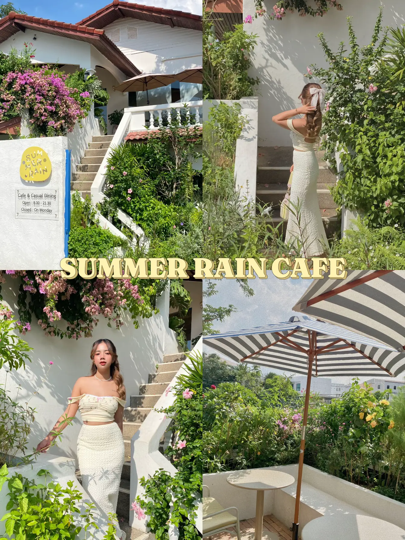 SUMMER RAIN CAFE 🌧️ 🌷🌸🍃 | Gallery posted by n | Lemon8