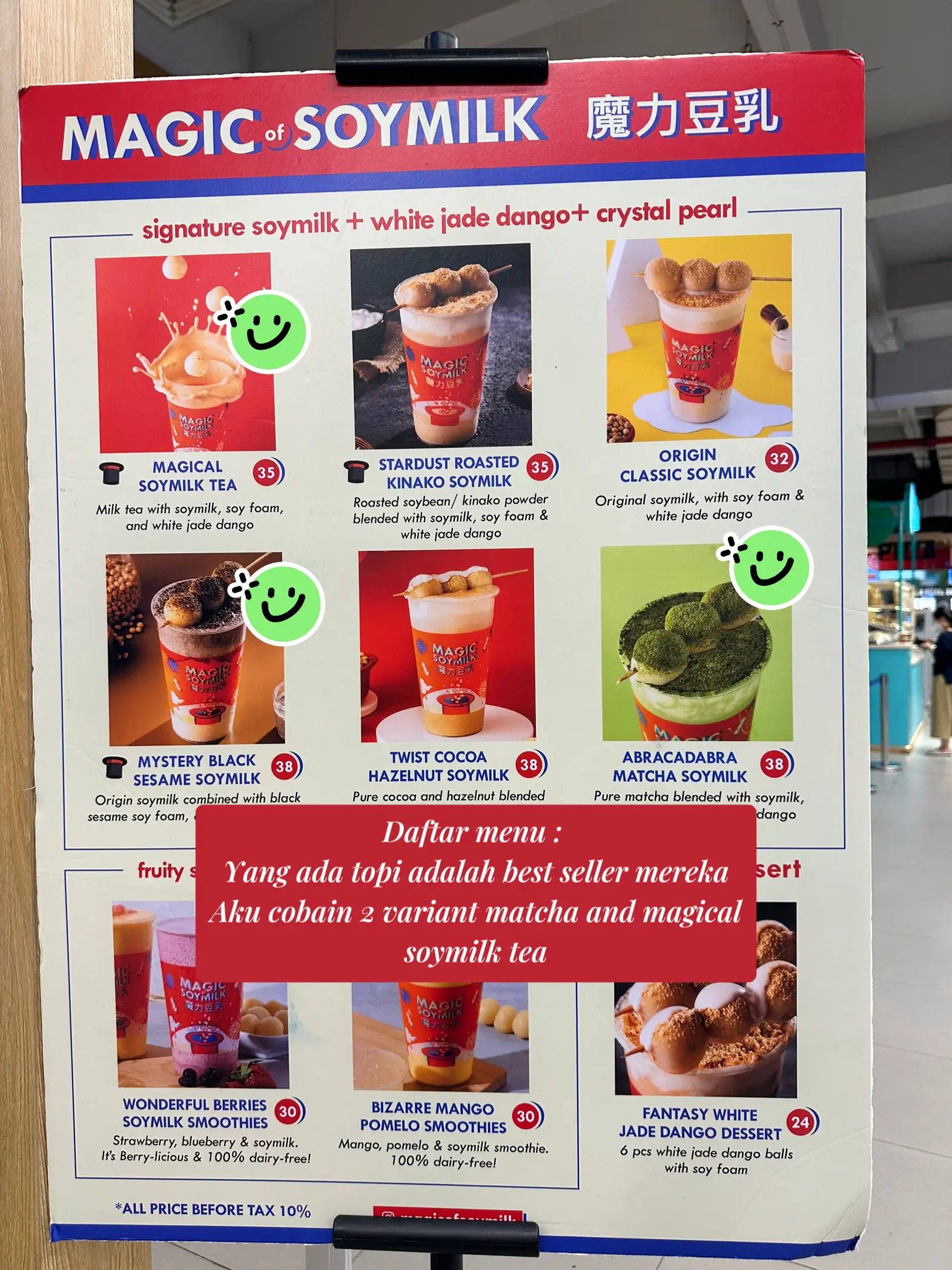 NEW!! Soymilk viral singapore! Rasanya unik banget | แกลเลอรีที่โพสต์ ...