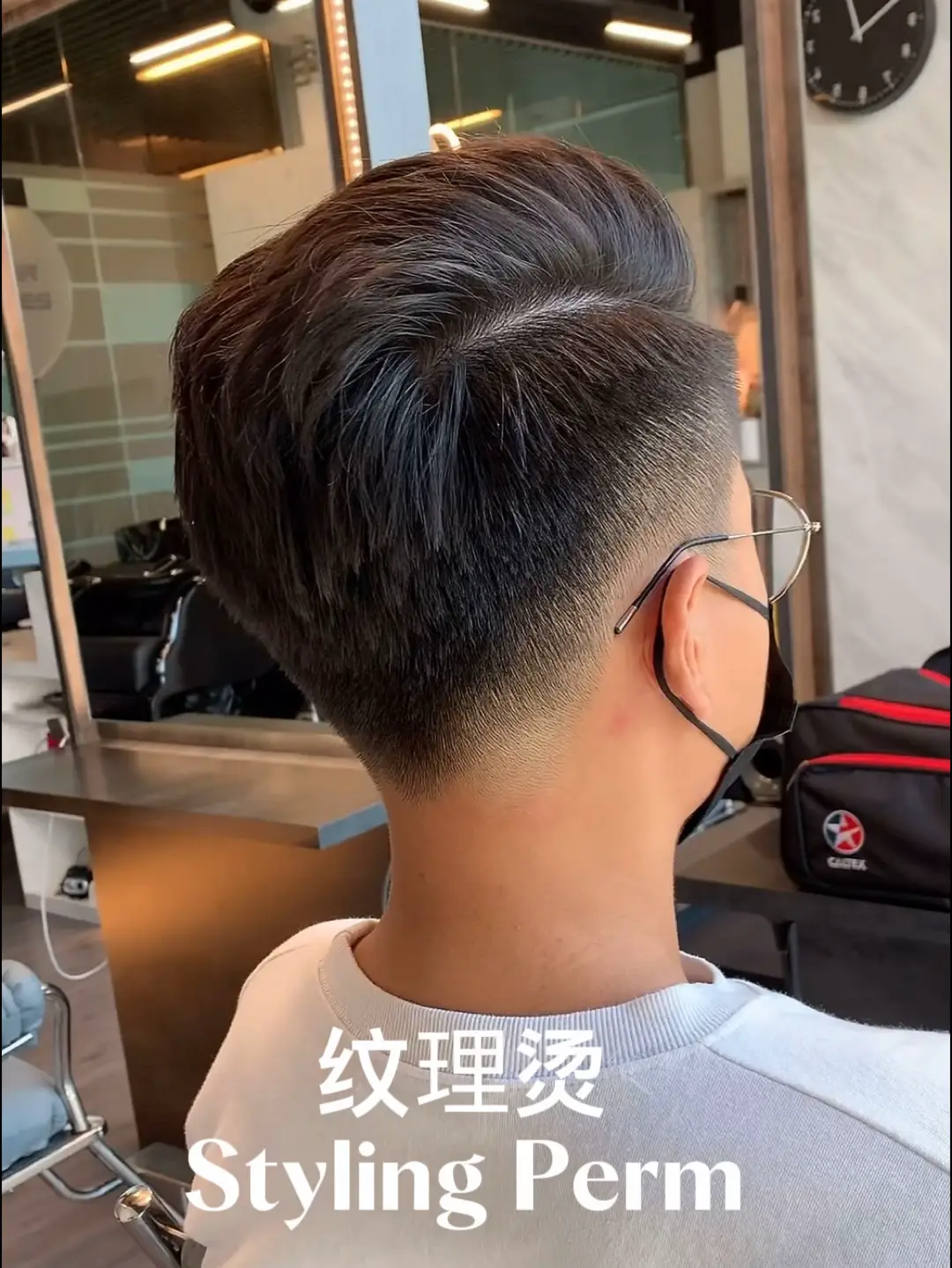 🇸🇬 Styling Perm 男士港式背头造型 😍 | Video published by 🇸🇬Jerry发型设计师 ️ | Lemon8
