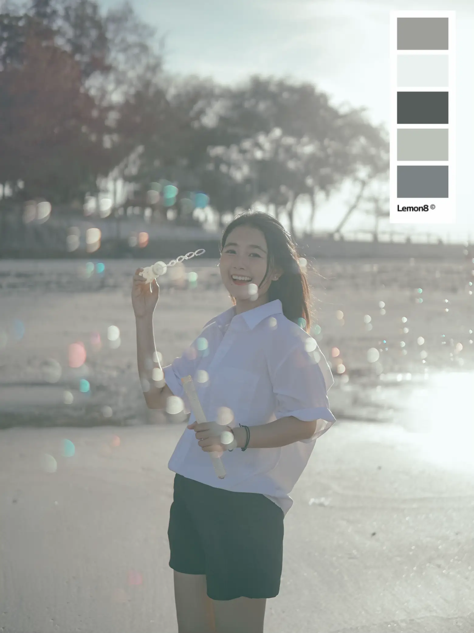 🫧 ถ่ายภาพ Ref.Mv Bubble Gum (New Jeans) 🌊 | แกลเลอรีที่โพสต์โดย Chawanlak | Lemon8