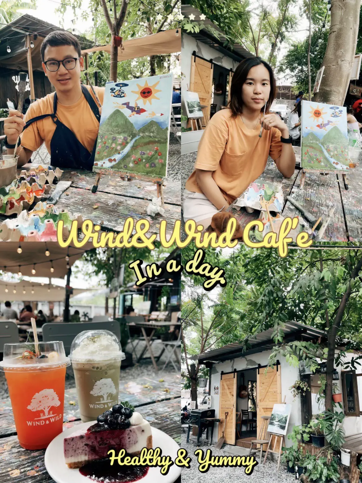Wind and Wild Café 🎨 📍ย่านสะพานใหม่ สายไหม | แกลเลอรีที่โพสต์โดย GuNn ...