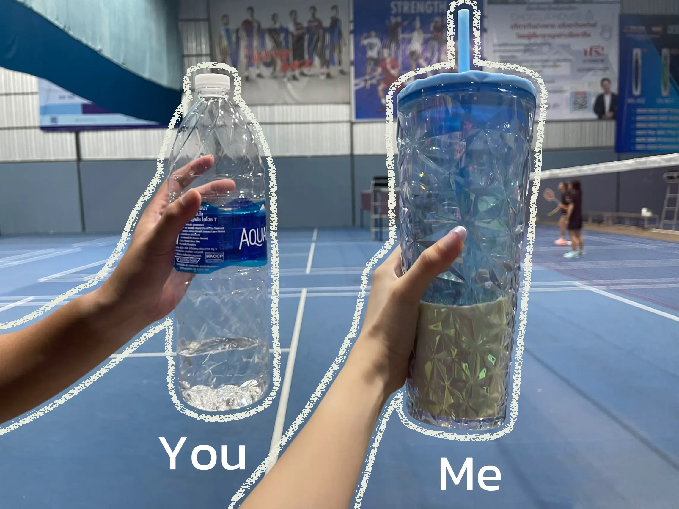 ไปตีแบดกั๊น version: badminton lover😜🥰🏸 | แกลเลอรีที่โพสต์โดย Patrapad ...