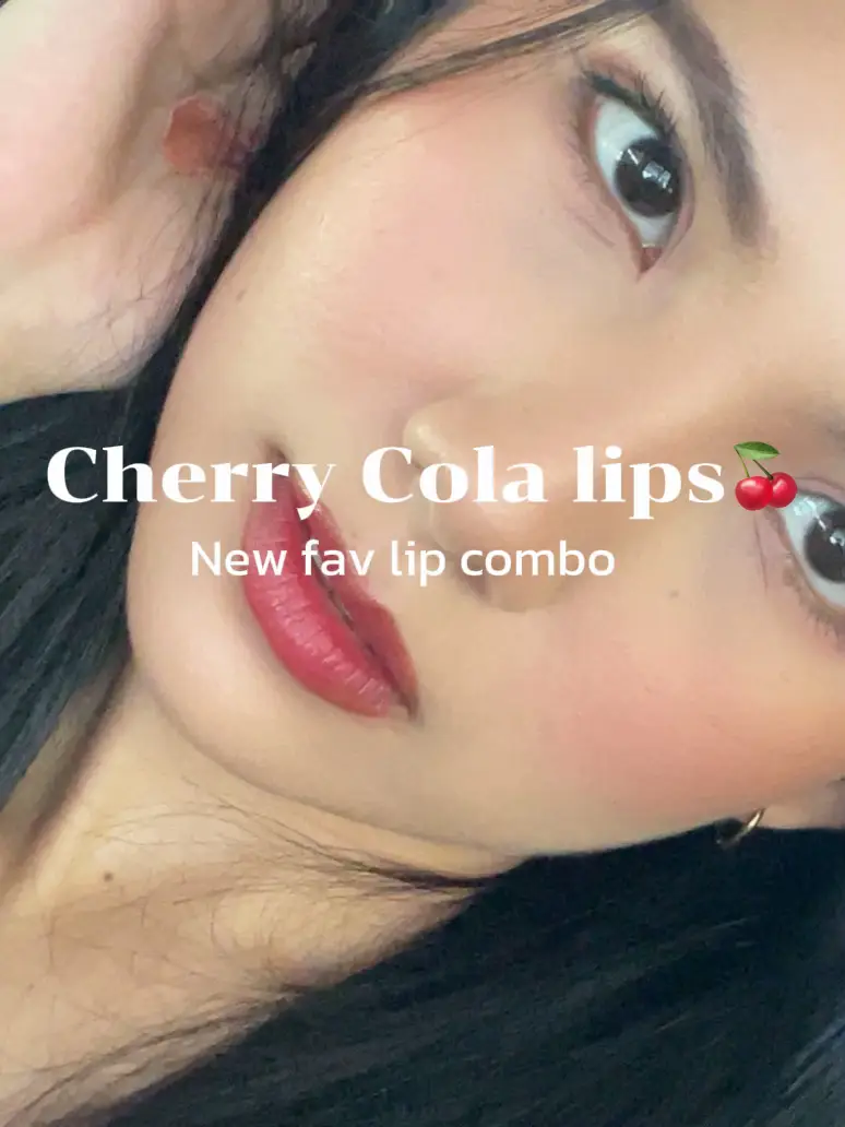 ตอนนี้กำลังอินกับสีปากแบบ Cherry Cola lips🍒 มาก | วิดีโอที่เผยแพร่โดย ...