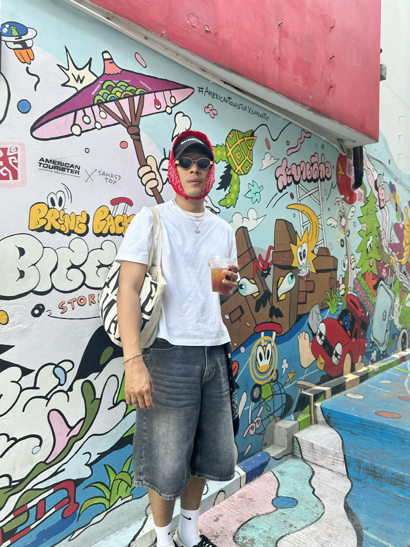 ไอเดียแต่งตัวผู้ชาย “เสื้อยืดครอป” | แกลเลอรีที่โพสต์โดย Mick_gsn | Lemon8