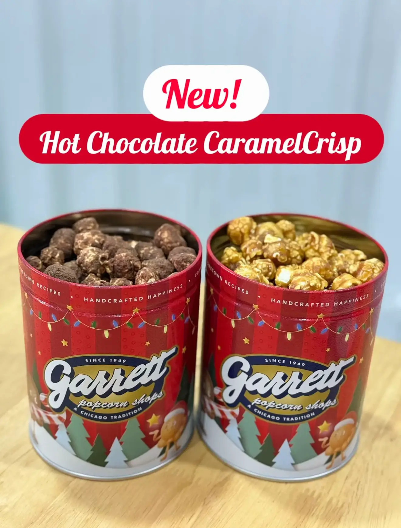 🌟Garrett ป๊อปคอร์นสูตรใหม่ Hot Chocolate CaramelCrisp! | แกลเลอรีที่ ...