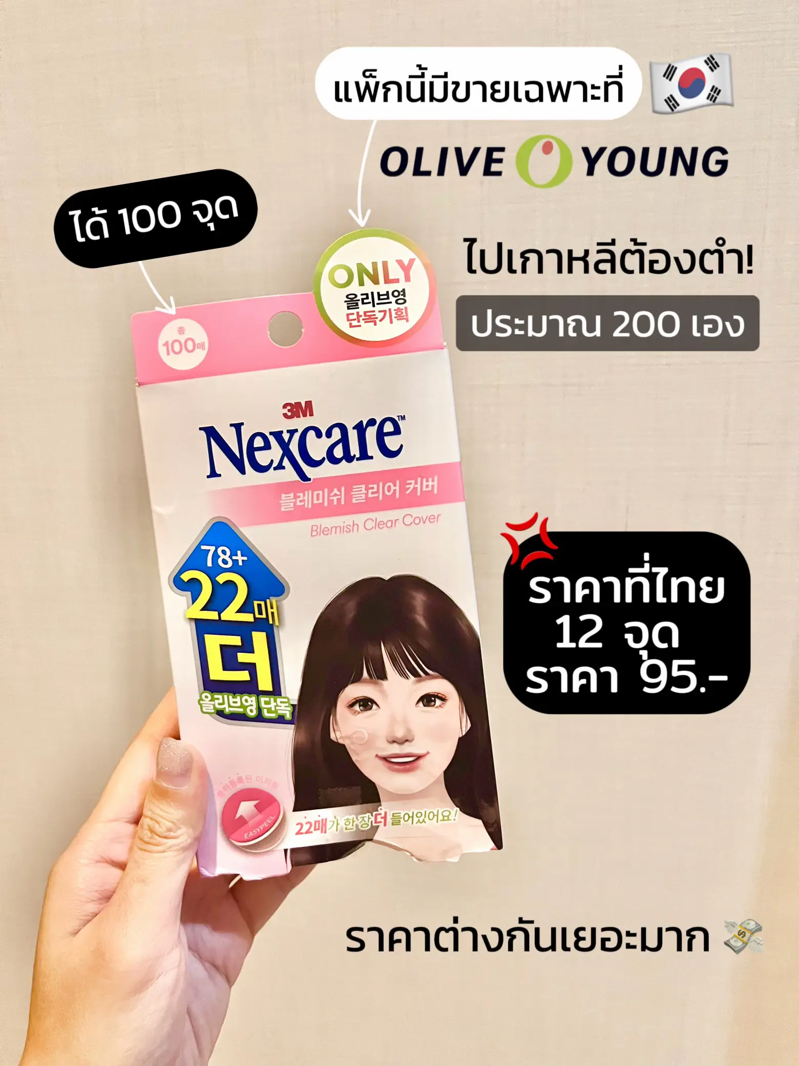 คนเป็นสิวต้องมี! 3M Nexcare แผ่นดูดหัวสิว สิวยุบใน 1 คืน | แกลเลอรีที่โพสต์โดย Pearrie bob ツ ...