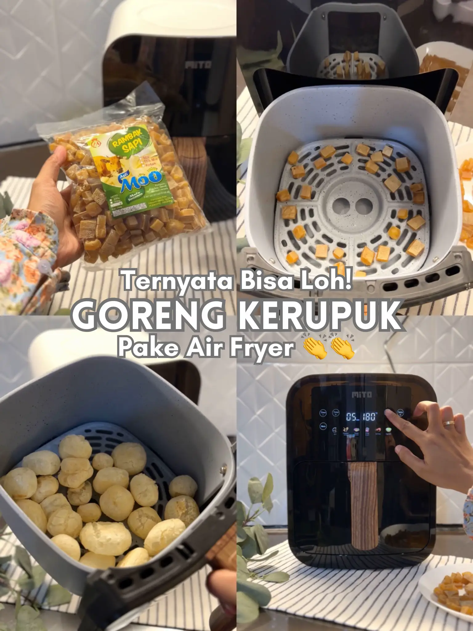 Wih praktis sekali goreng kerupuk pake air fryer 👏 | Galeri diposting ...