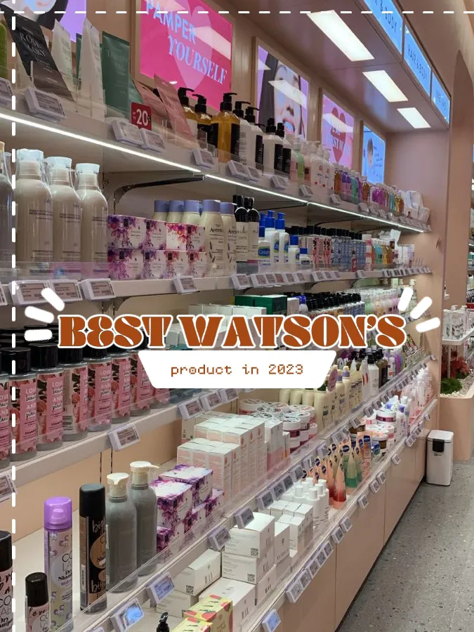 BEST WATSON'S PRODUCT 2023 | แกลเลอรีที่โพสต์โดย Yuyuds | Lemon8