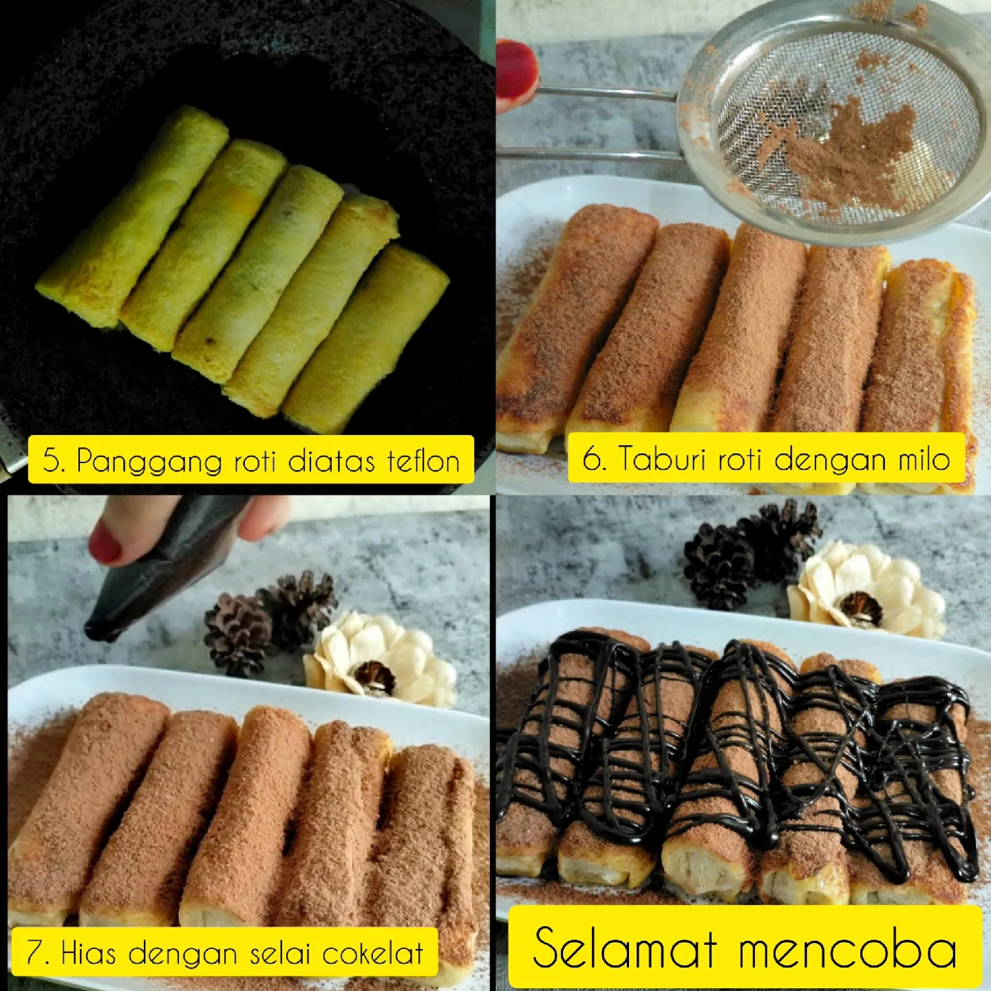ide olahan roti tawar | Galeri diposting oleh MamaNadine | Lemon8