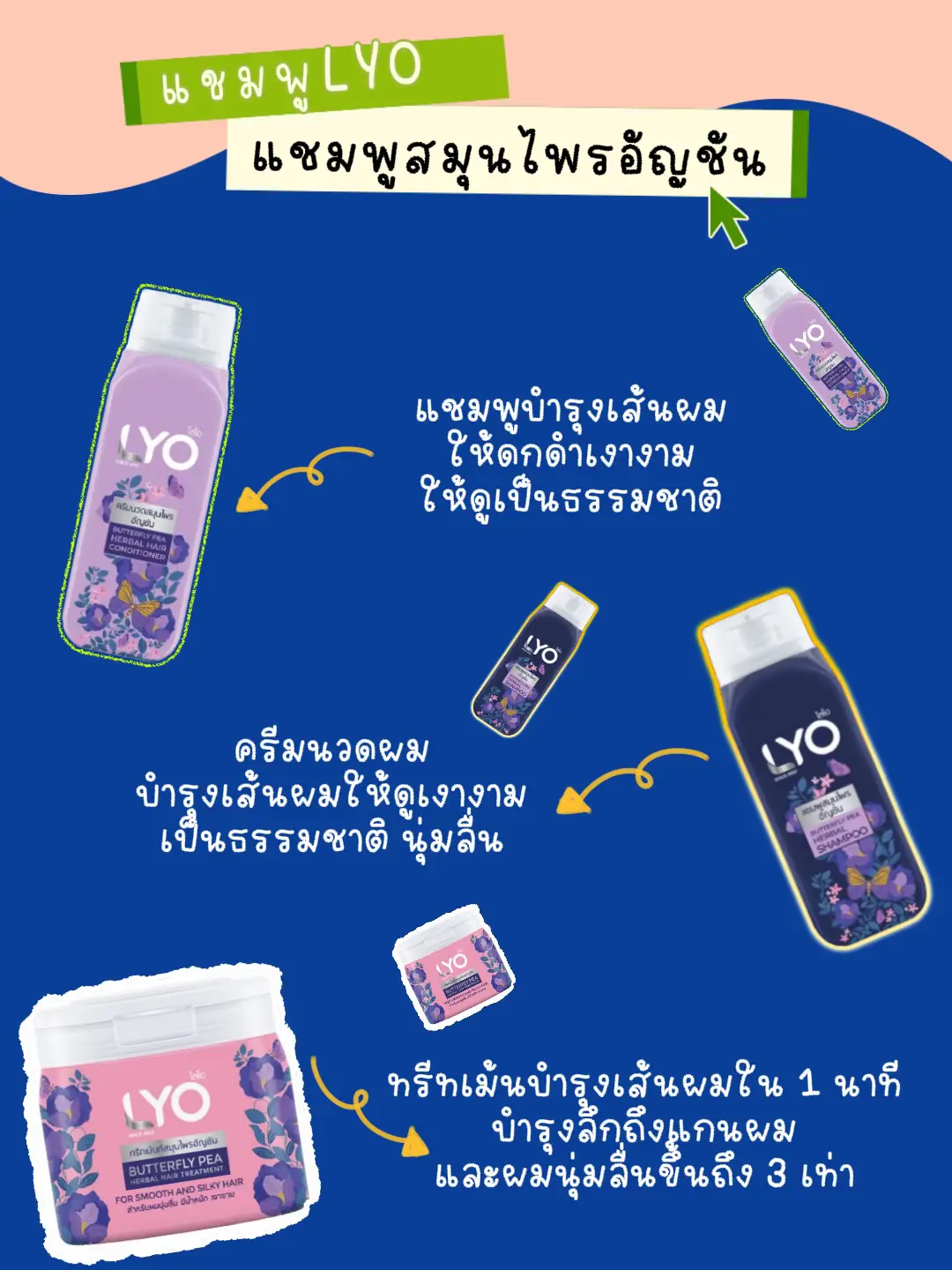 แชมพูLYO | แกลเลอรีที่โพสต์โดย แอมมี่แนะนำ | Lemon8