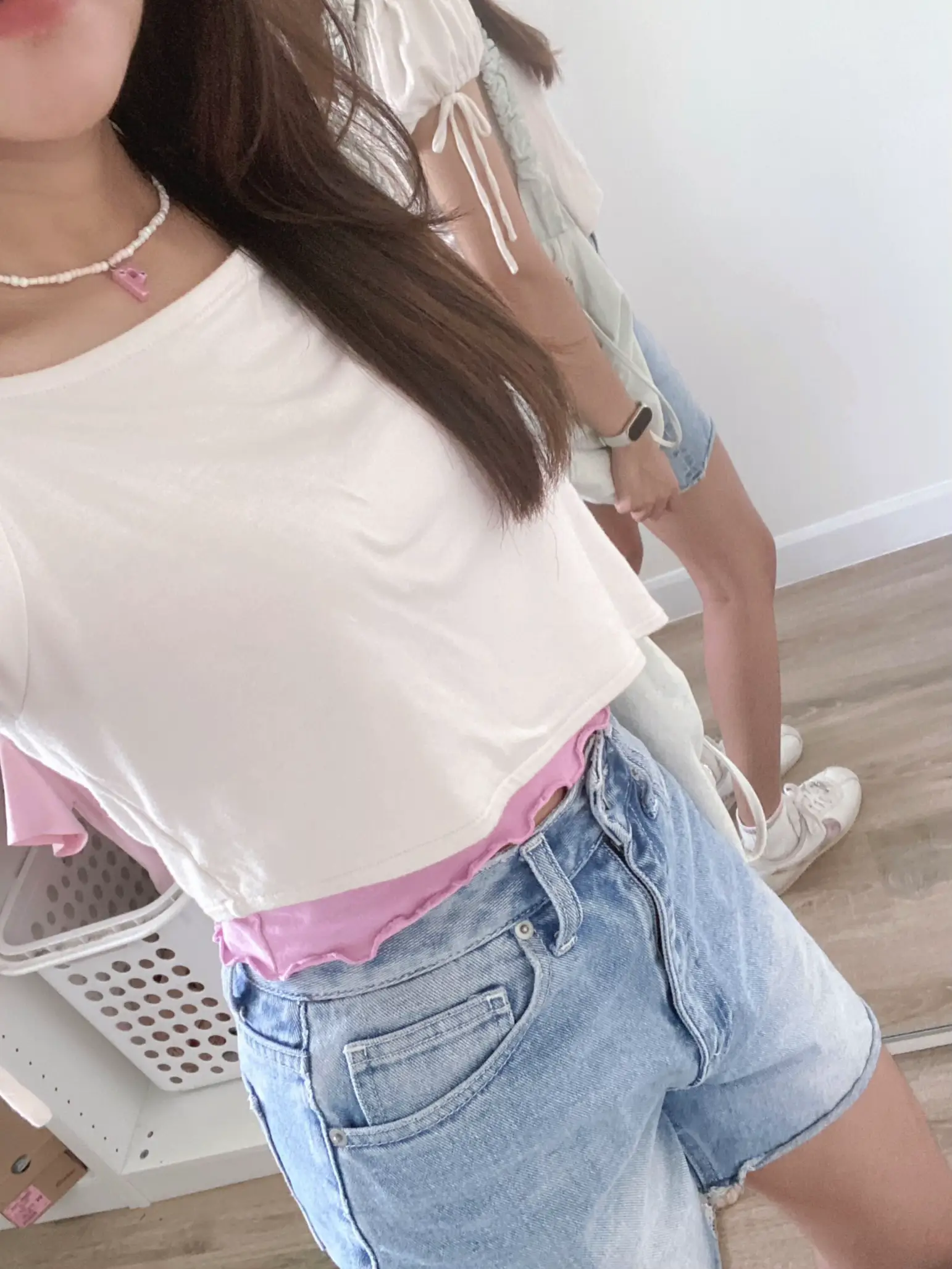 OOTD- P!NK SUMMER🏝🫧 | แกลเลอรีที่โพสต์โดย myminimoolin | Lemon8