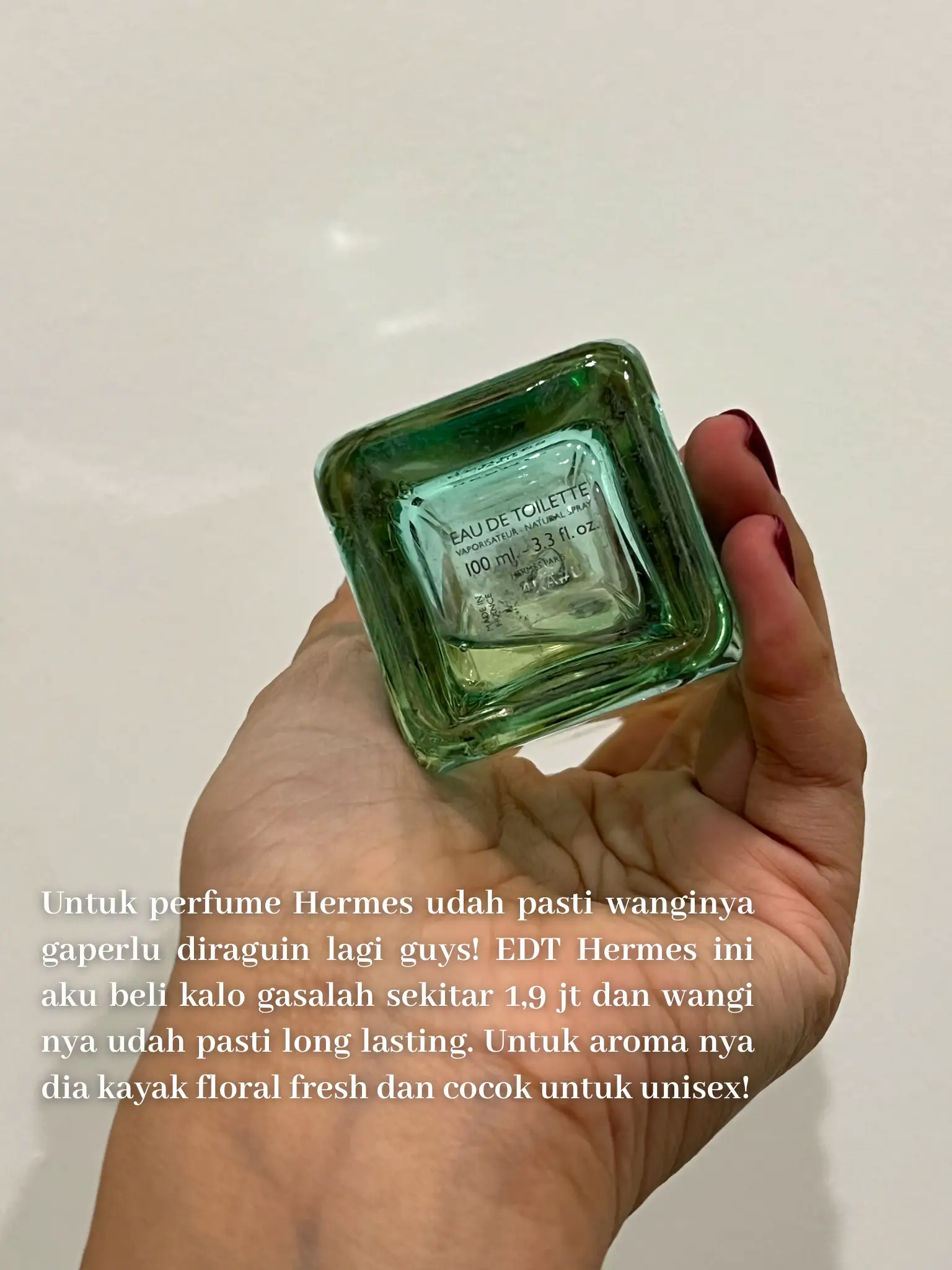REVIEW : UN JARDIN SUR LE NIL PERFUME BY HERMES | Galeri diposting oleh Valentine Pepah | Lemon8