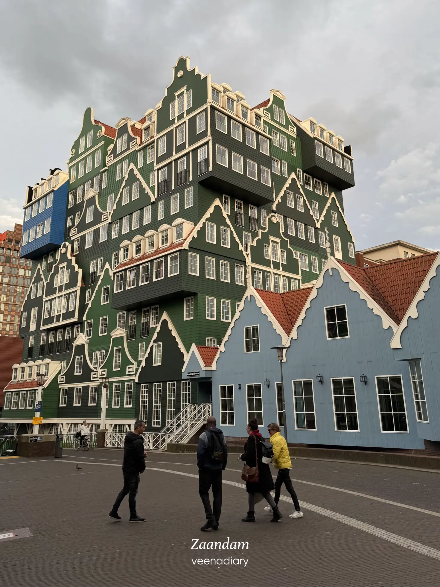 🇳🇱 Zaandam | ซานดัม บ้านเมืองตึกสวยแปลกตาไม่เหมือนใคร | แกลเลอรีที่ ...