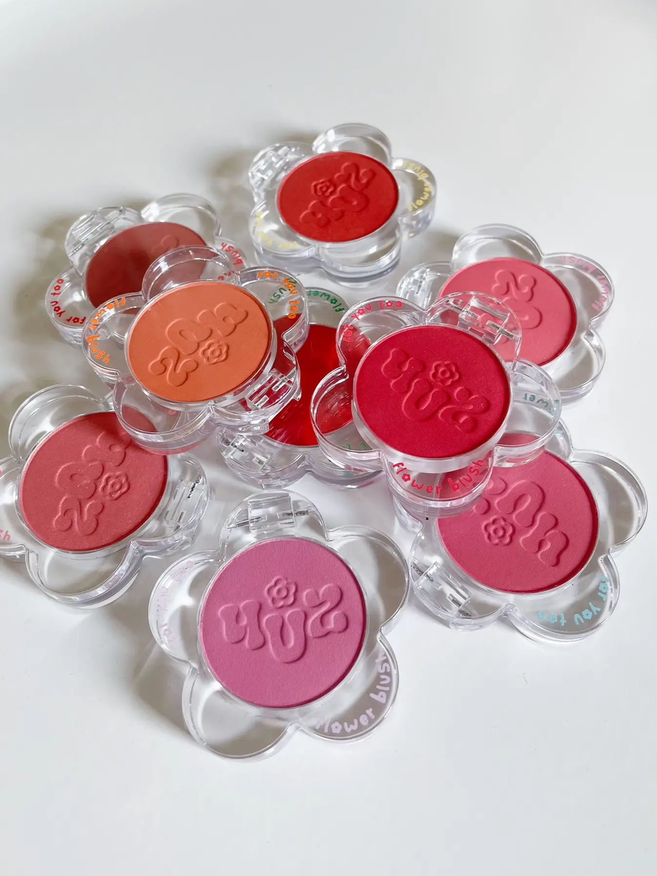 NEW!! 4U2 Flower blush (สวอช 9 สี) 🌷 | แกลเลอรีที่โพสต์โดย muayyyreview ...