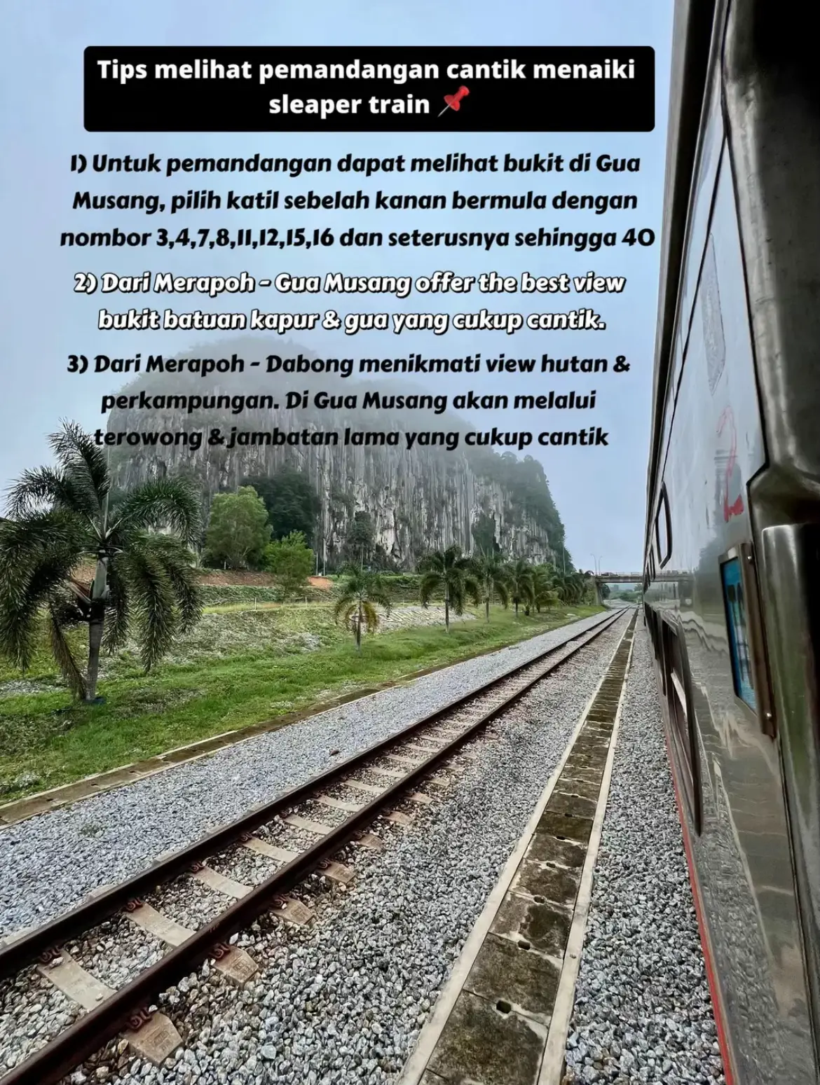 Panduan Menaiki Sleeper Train Ke Pantai Timur 🚂 | Galeri diposting oleh ...