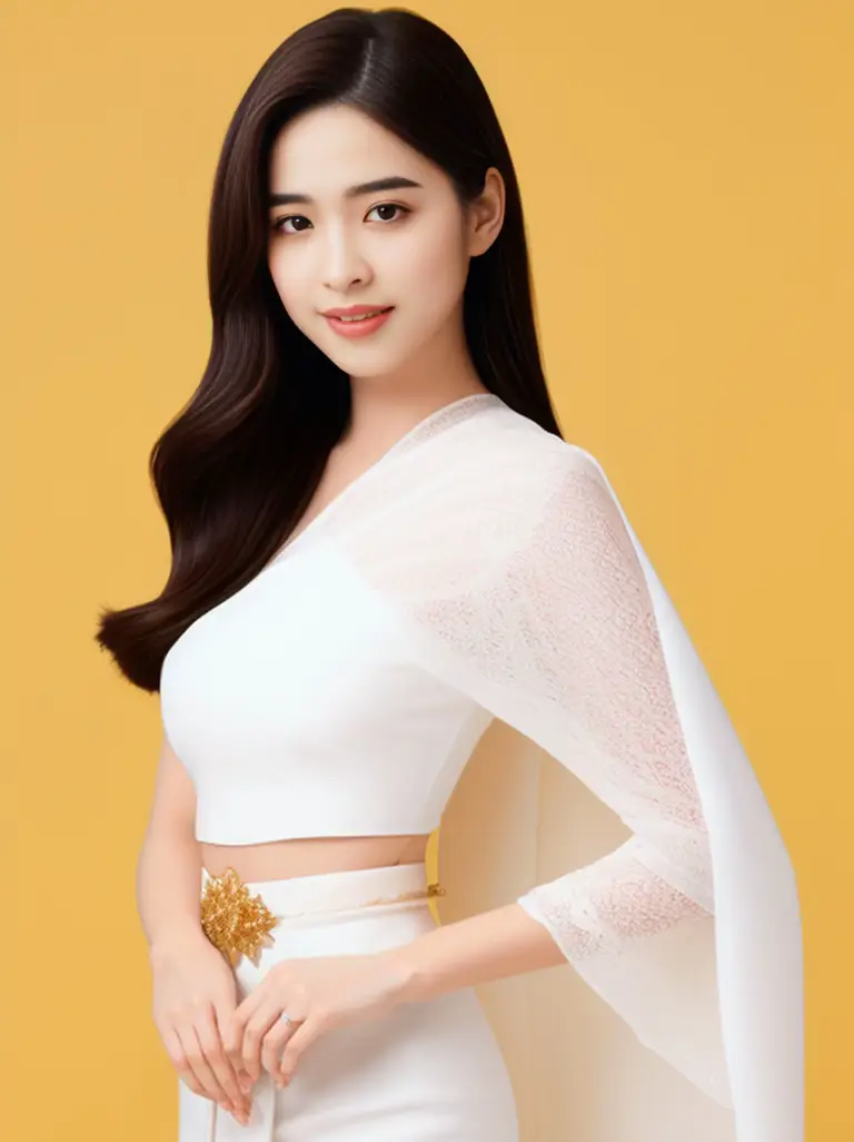 AI ชุดไทยยยยยย ️‍🔥🧡 | แกลเลอรีที่โพสต์โดย Katrina | Lemon8