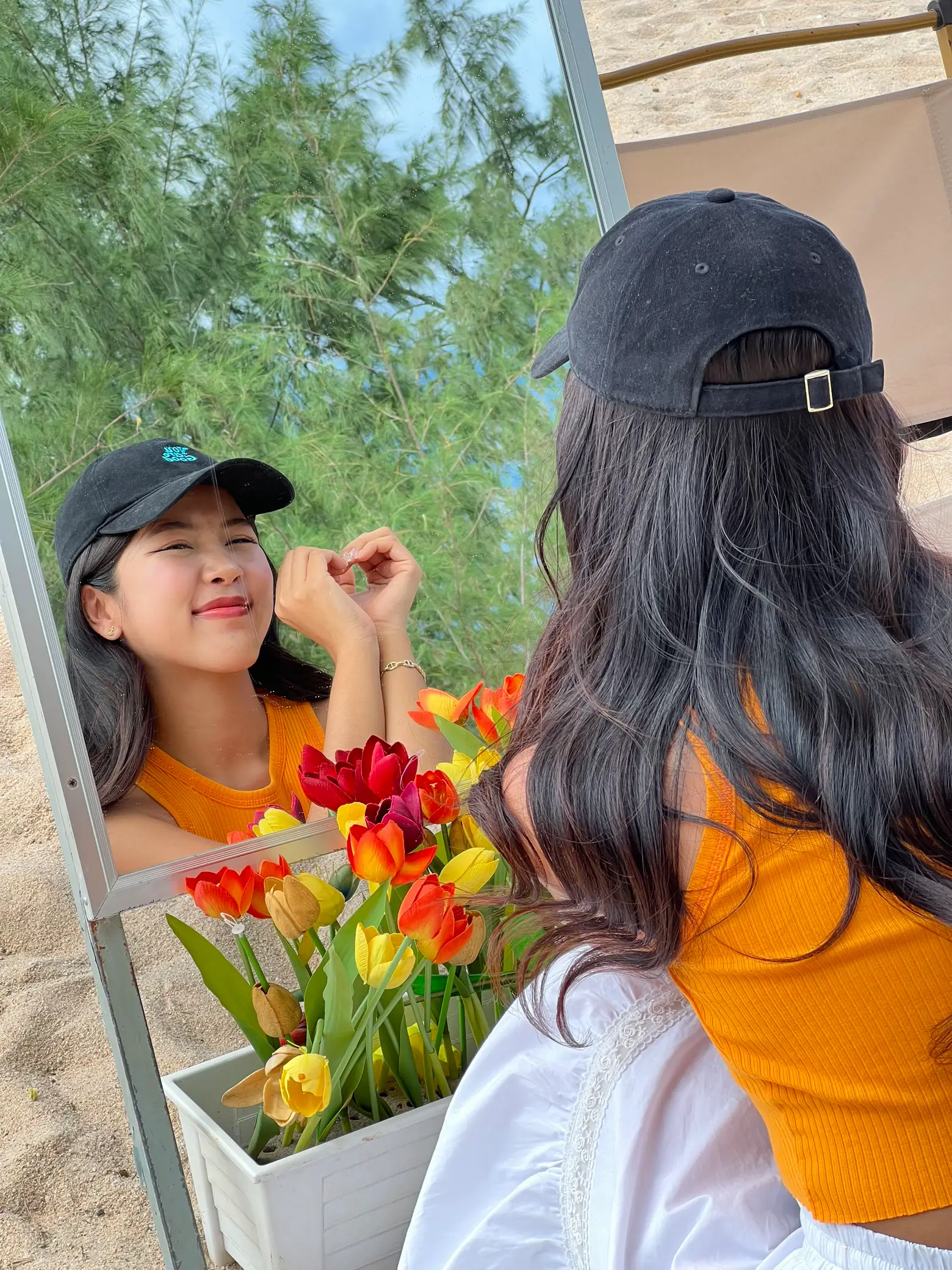 พิกัดถ่ายรูป ริมทะเล ระยอง น่ารักไม่ไหว 🥰🤏🏻 | แกลเลอรีที่โพสต์โดย kwvyn | Lemon8