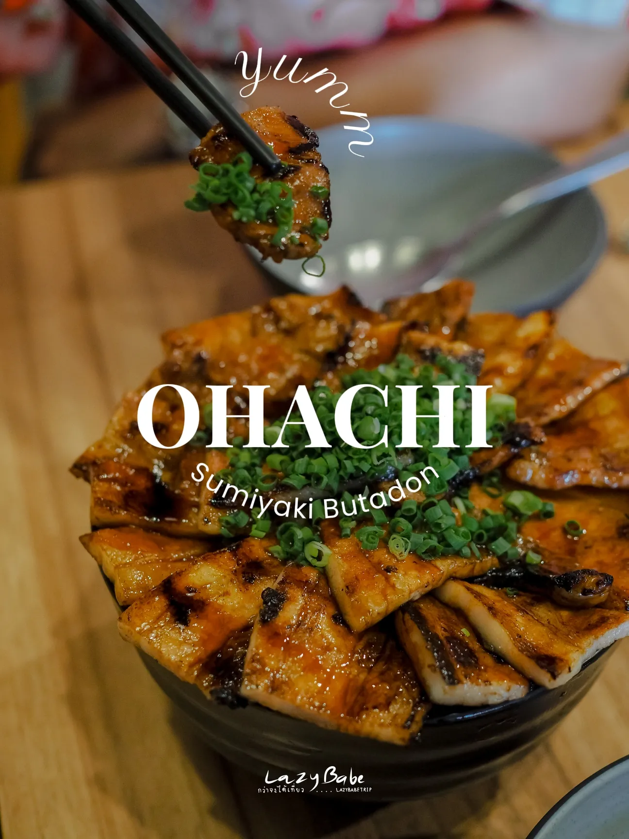 ข้าวหน้าหมูย่างถ่าน Ohachi อร่อยจุง | แกลเลอรีที่โพสต์โดย Lazy Babe ...