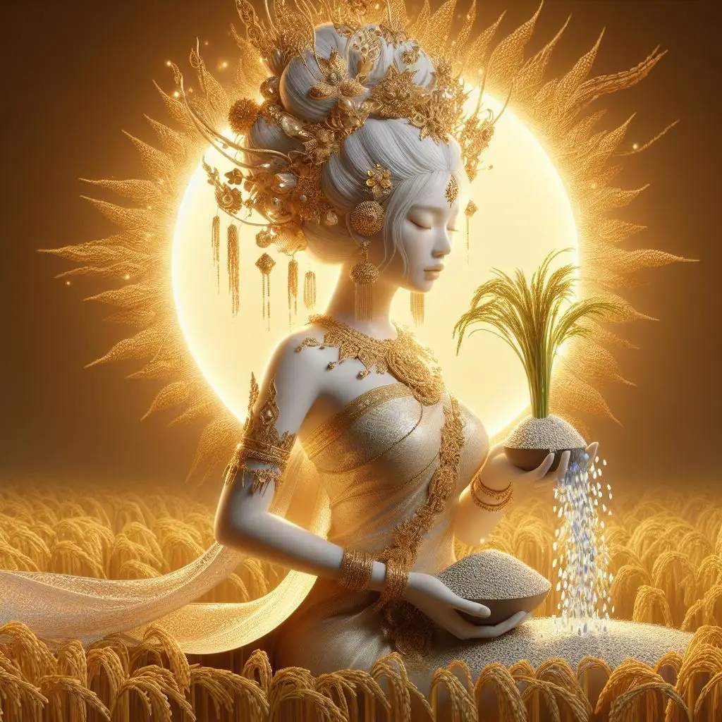 พระแม่โพสพ | แกลเลอรีที่โพสต์โดย Suthita | Lemon8