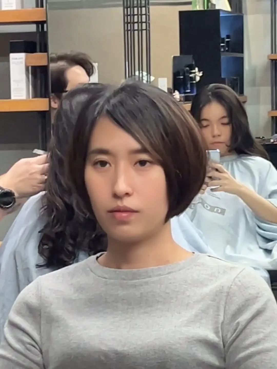 🇲🇾bob hair style | Video diterbitkan oleh Ash Chan | Lemon8