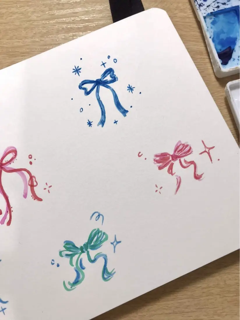 Share Bow Drawing Ideas 🎀 💕 | Gallery posted by Khun Pack | Lemon8