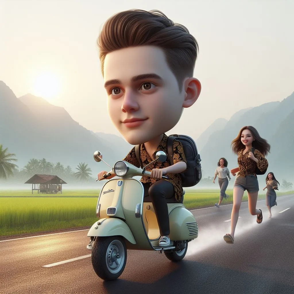 NGULIK KARIKATUR With Bing Image Creator | Galeri diposting oleh Rara Ayu | Lemon8