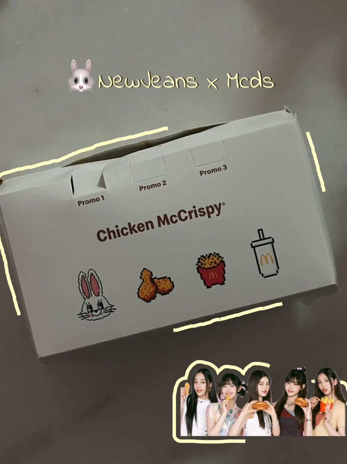 🐰NewJeans x Mcds | Gallery posted by 토끼 🫧 | Lemon8