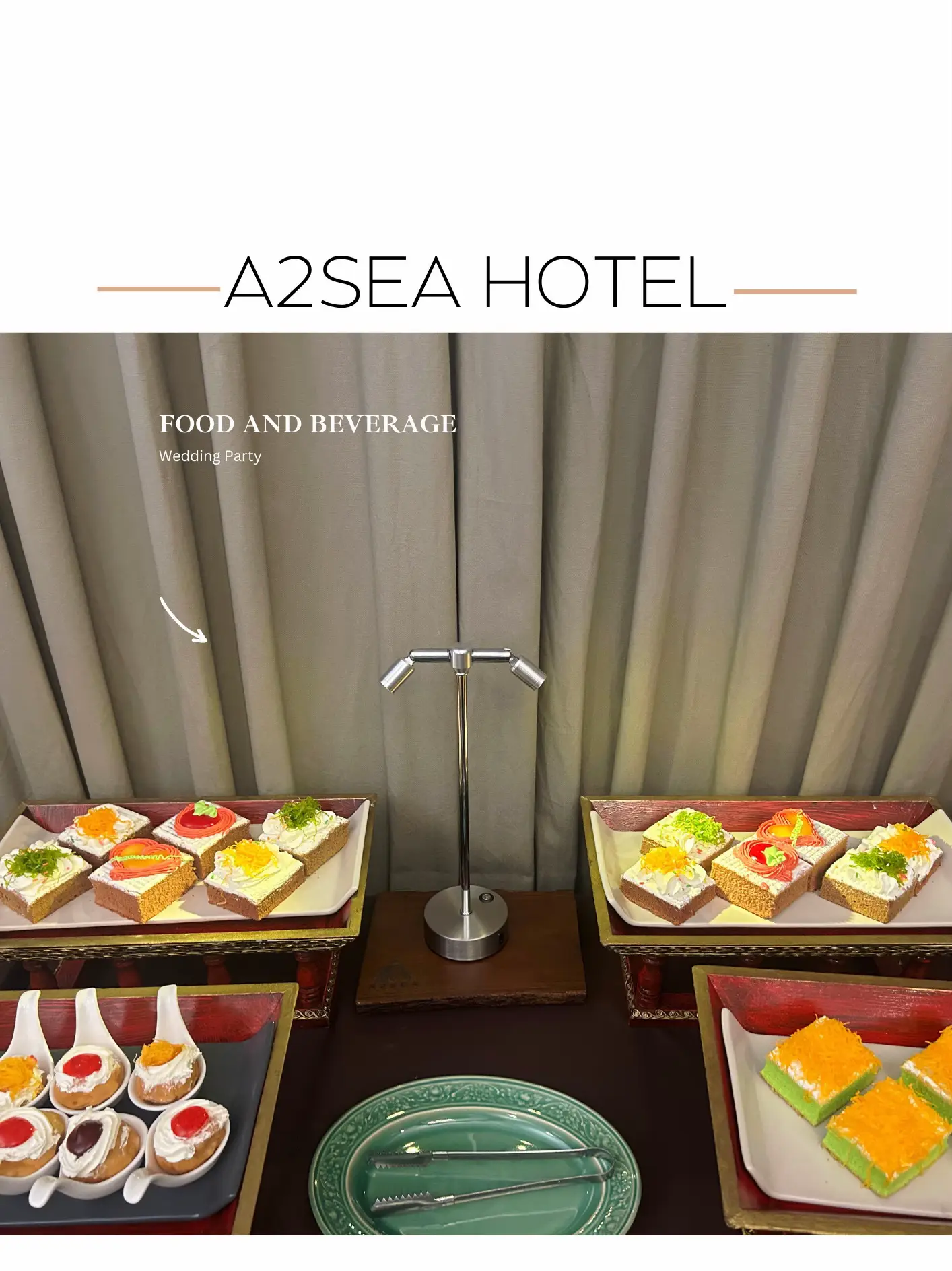 #จัดงานแต่งงานงบหลักหมื่น ที่โรงแรมเอทูซี จอมเทียน พัทยา | แกลเลอรีที่ ...