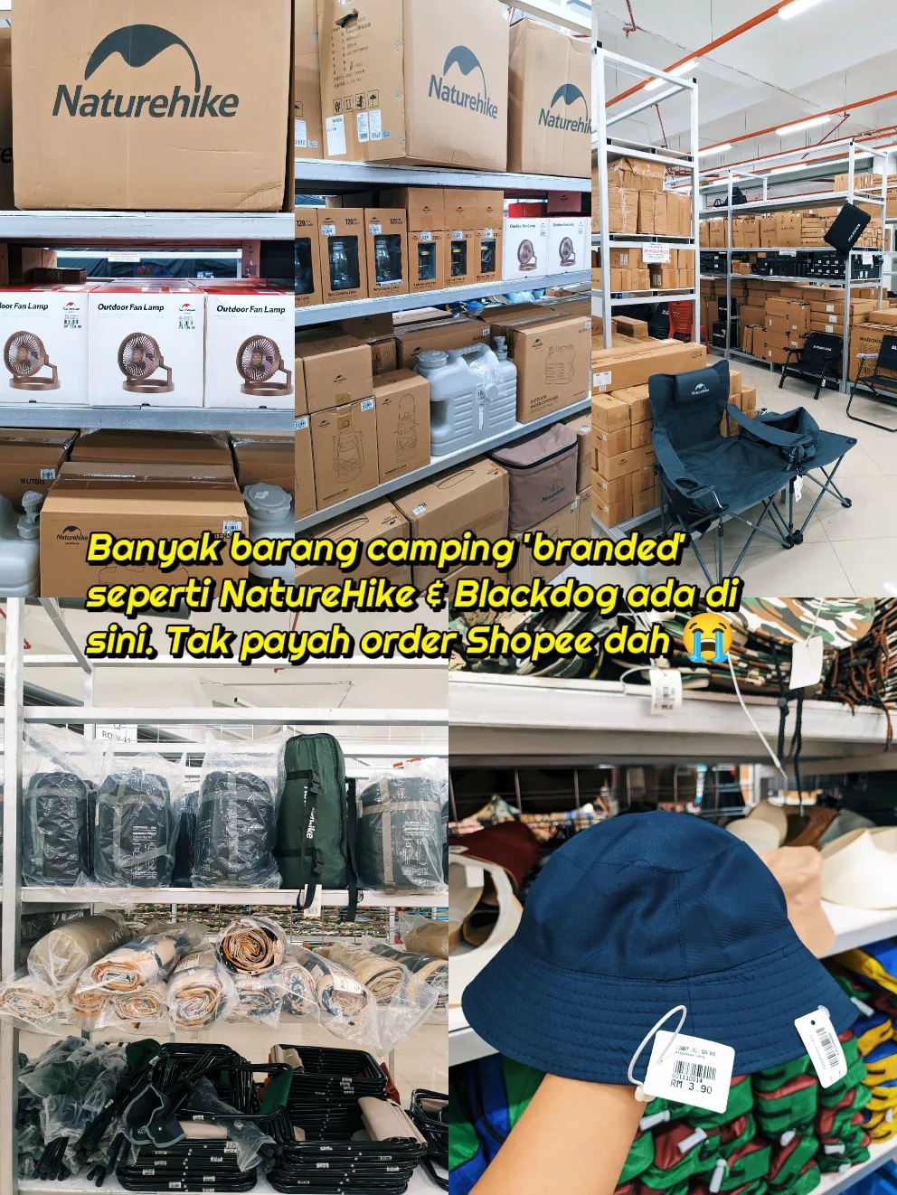 Syurga Barang Camping & Dapur Kini Dibuka di KL! 🏕 | Galeri disiarkan ...