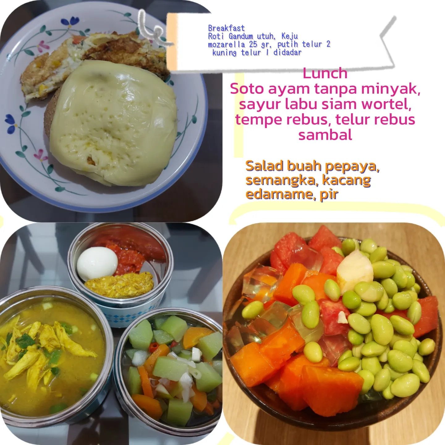 #SelfCareRoutine to keep me Healthy | Galeri diposting oleh menusehatqu ...