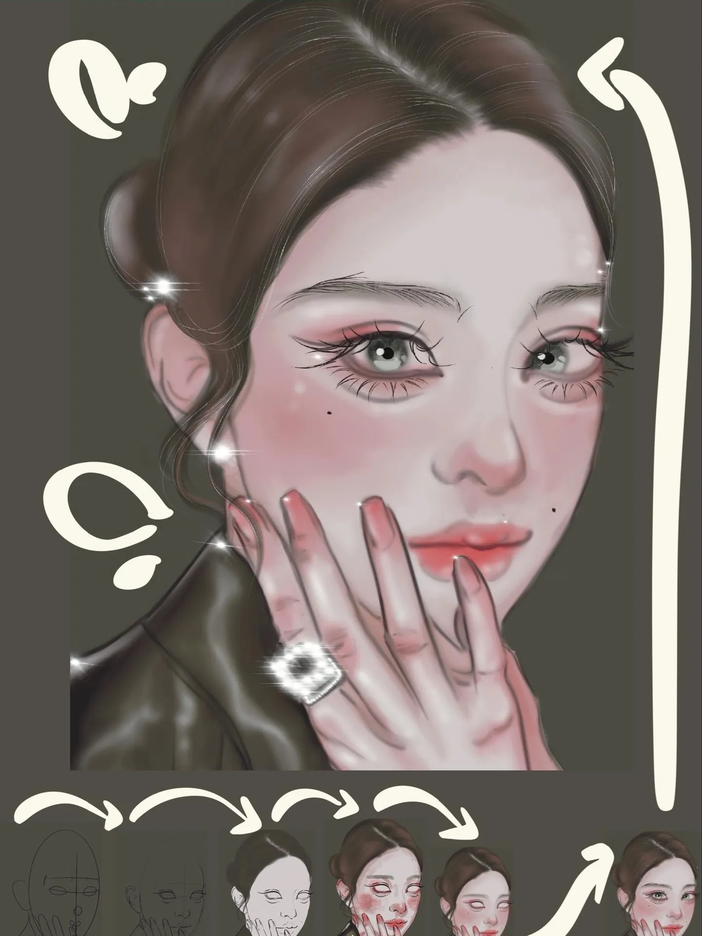 สอนทำ Art Brush จากรูปวาด ด้วย Adobe Illustrator | วิดีโอที่เผยแพร่โดย ผู้หญิงแก้มกลม | Lemon8