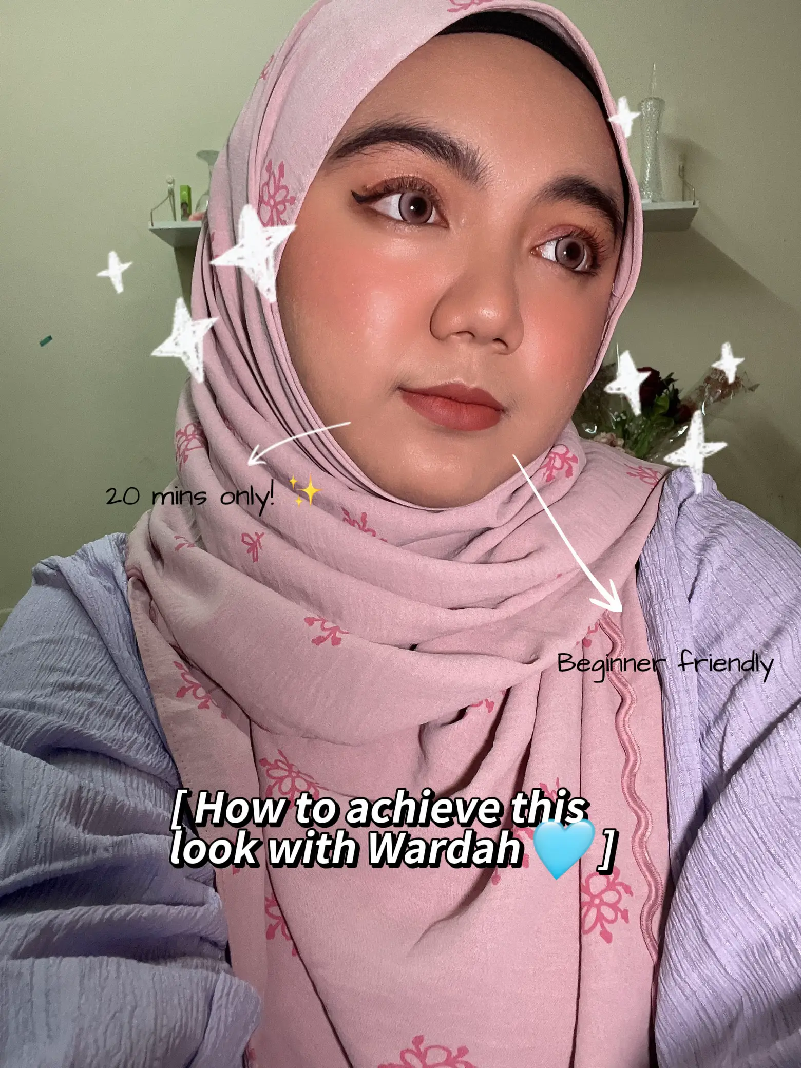 Tutorial Makeup Hijab Wardah | Saubhaya Makeup
