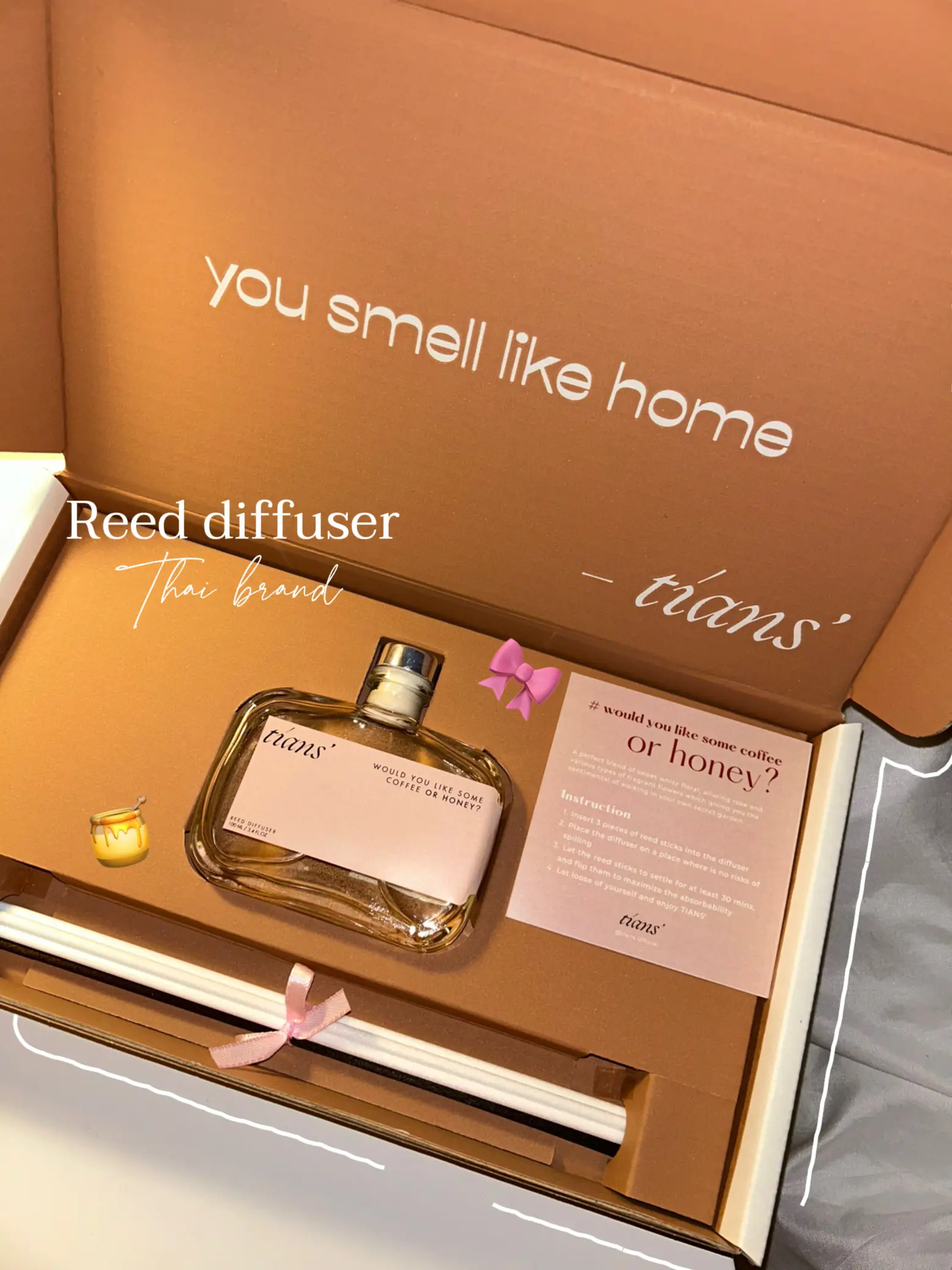 รีวิว Diffuser แบรนด์ไทย 🎀🌟 ห้องหอมมากๆ | แกลเลอรีที่โพสต์โดย gny | Lemon8