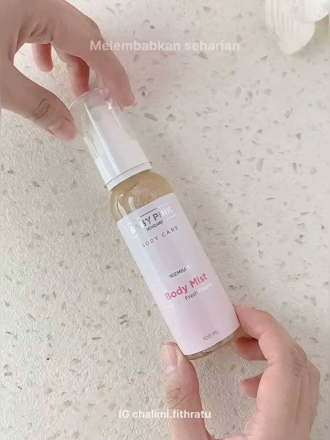 Baby Pink Body Care Body Mist | Video dipublikasikan oleh chalimilaili | Lemon8