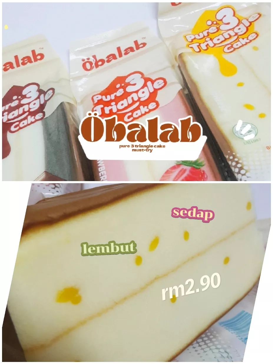 ObalabPure 3 Triangle Cake | Galeri disiarkan oleh Widiawati | Lemon8