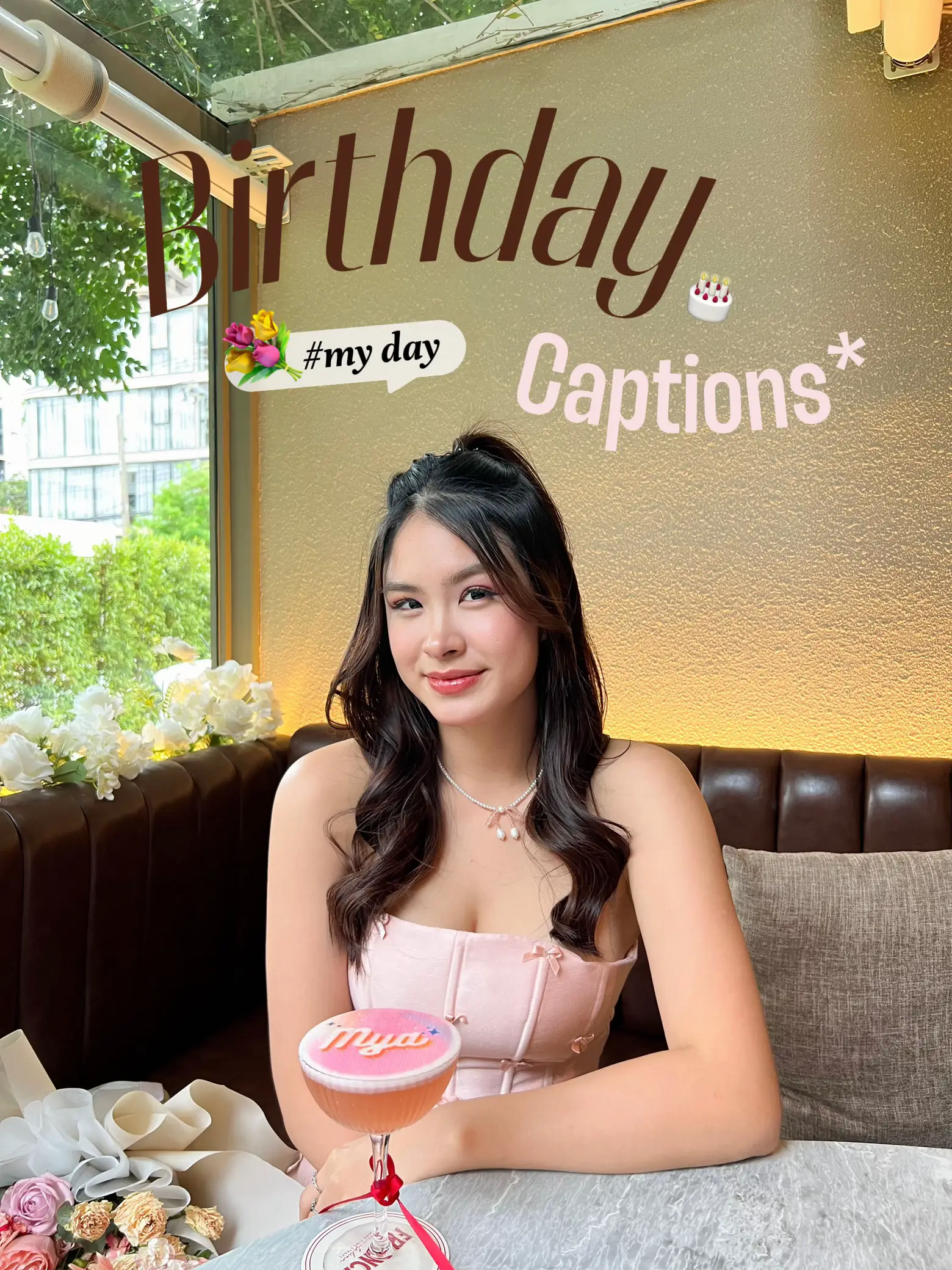 แจกแคปชั่นวันเกิดน่ารักๆ🍨🎀🍸 Part 3 | แกลเลอรีที่โพสต์โดย Mya Boonnalin | Lemon8