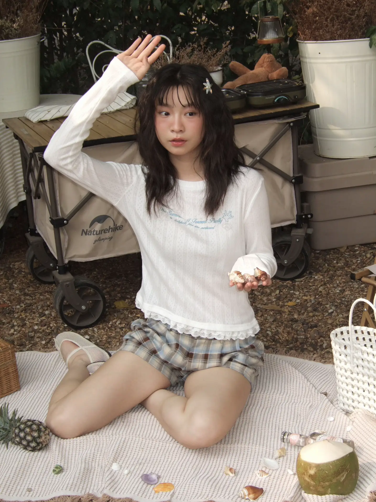 Summer outfit🌊👀🩴 | แกลเลอรีที่โพสต์โดย Dailylook.sm | Lemon8