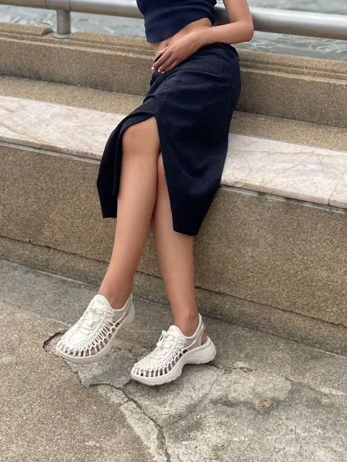 Keen x Snidel | เชือกถักรุ่นฮิต+เสริมส้นที่สาวๆควรมีติดกรุ 👟 | แกลเลอรีที่โพสต์โดย 𝑳𝒐𝒗𝒆 💞 | Lemon8