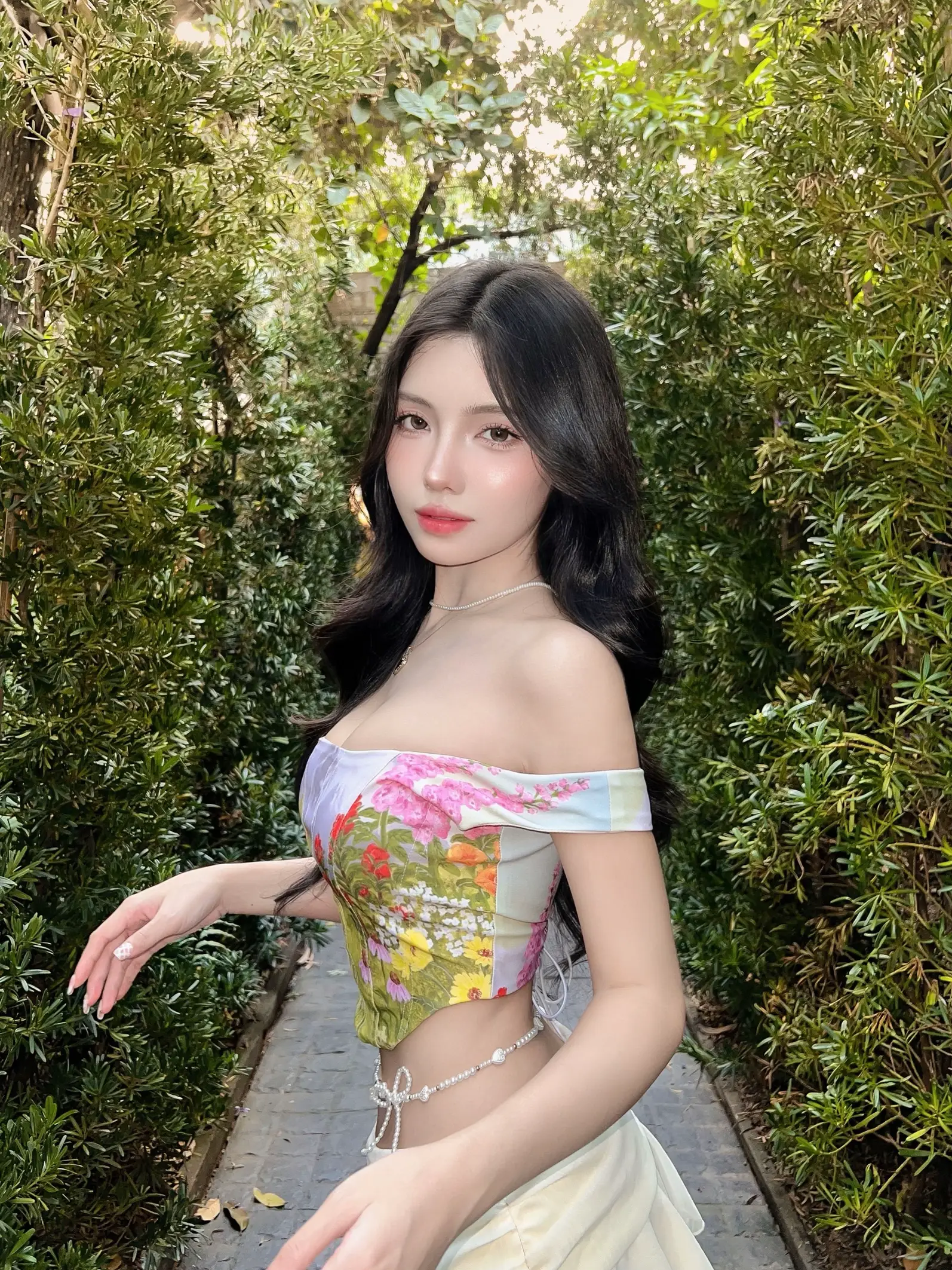 💐OOTD แต่งตัวสไตล์เจ้าหญิงฤดูร้อน🍃🪞🖼️ | แกลเลอรีที่โพสต์โดย Cherry ʚAngelɞ | Lemon8