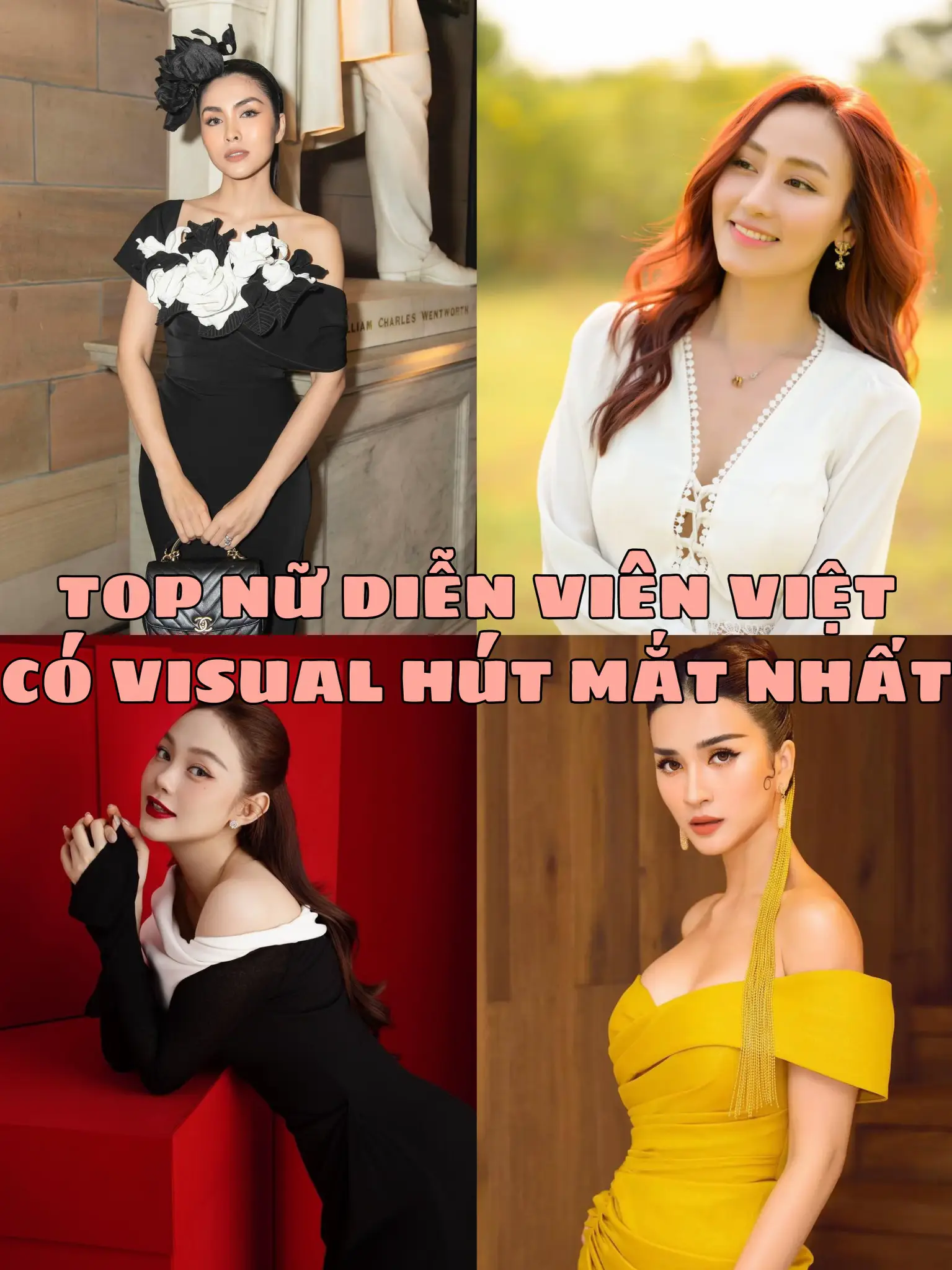 TOP NỮ DIỄN VIÊN VIỆT CÓ VISUAL HÚT MẮT NHẤT | Bộ sưu tập do Lilythings đăng | Lemon8