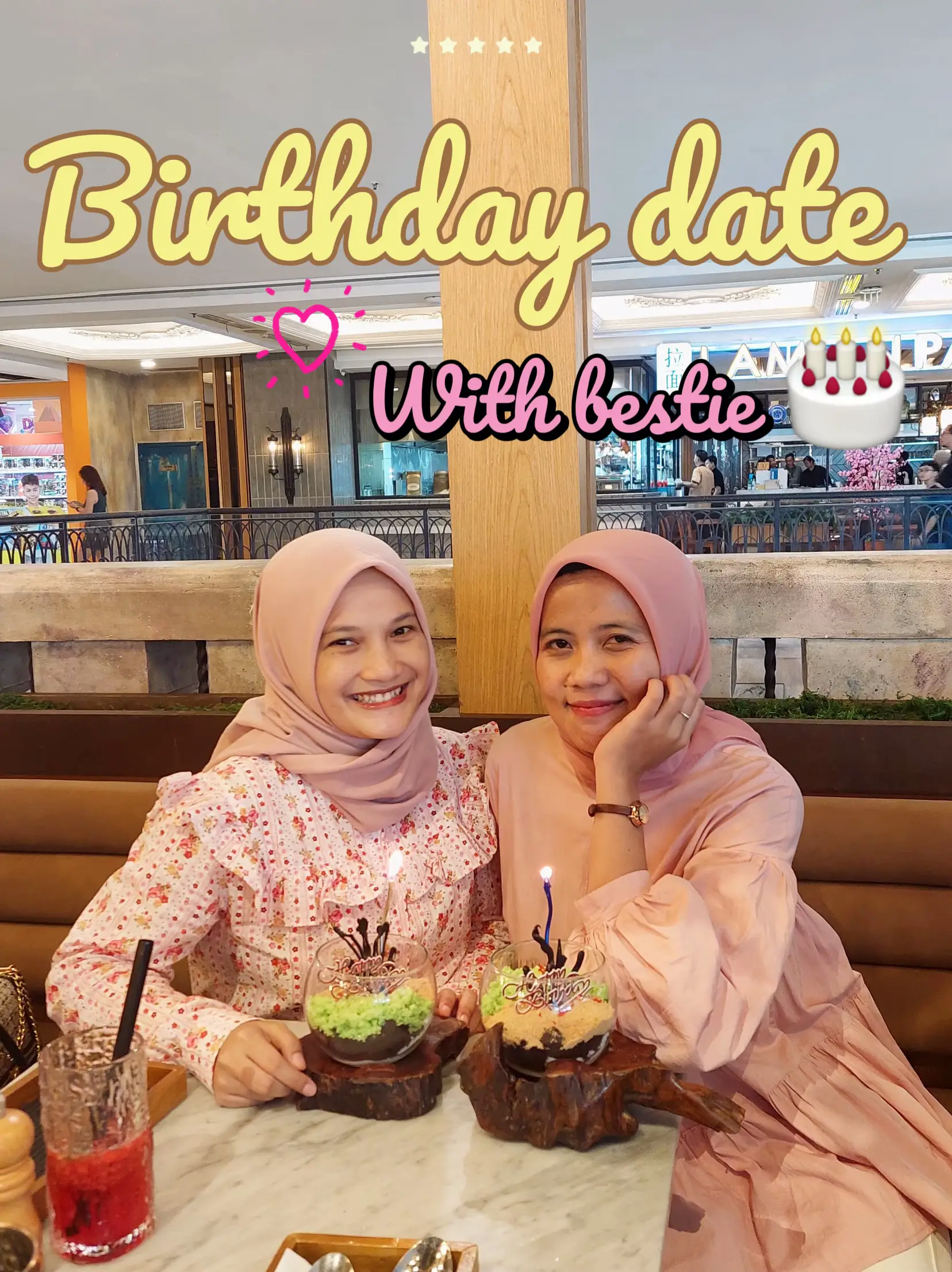 With bestie 🎂 | Galeri diposting oleh Lita Andriyati | Lemon8