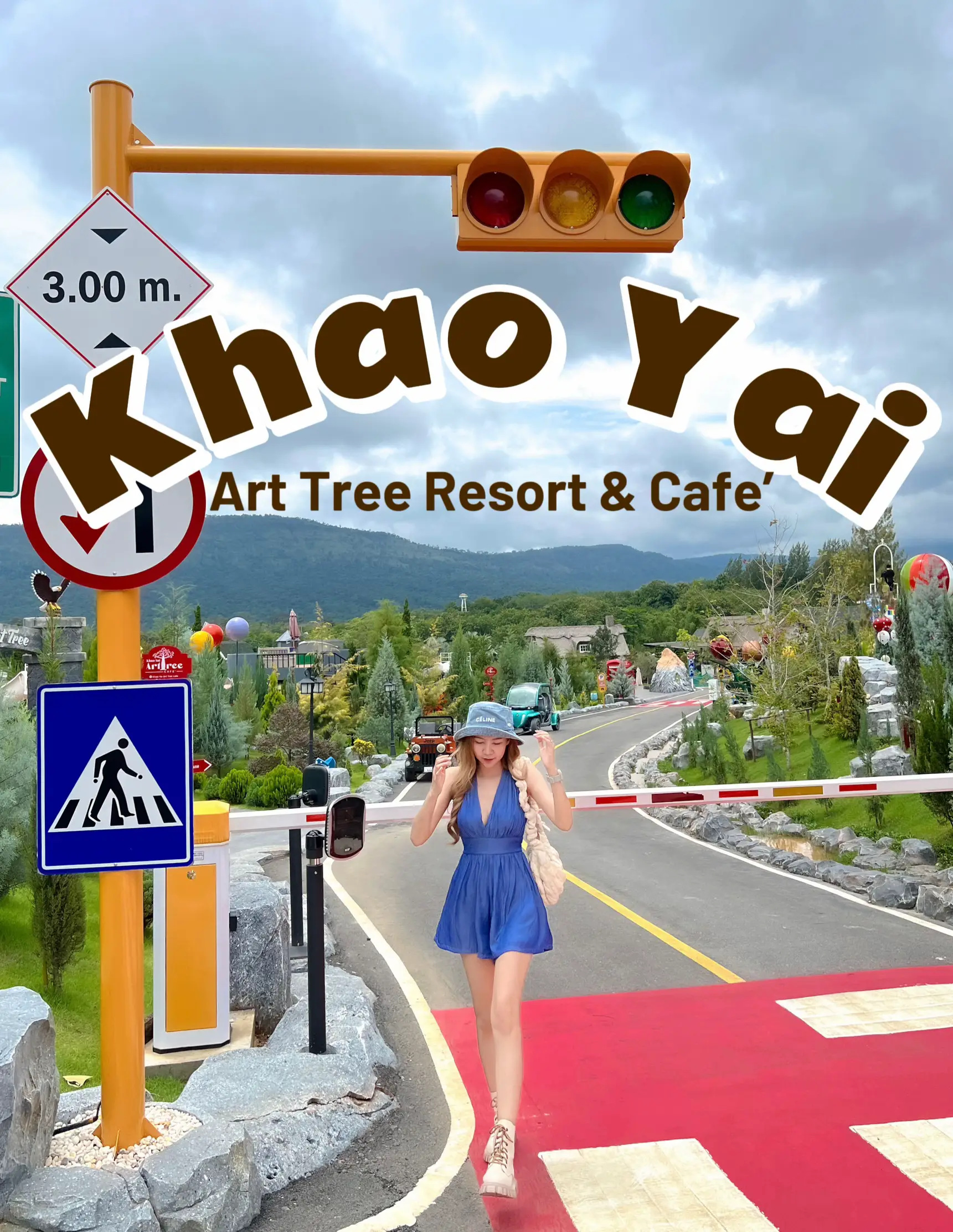 Khao Yai Art Tree Resort & Cafe ⛰️ | แกลเลอรีที่โพสต์โดย ONANONG 🤖 | Lemon8