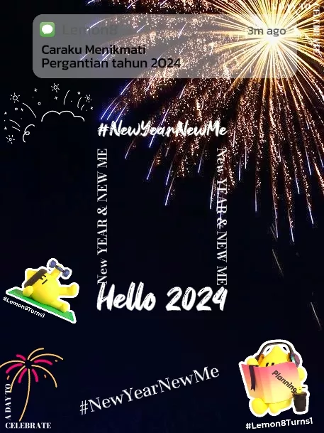 PERGANTIAN TAHUN TER ABSURD | Galeri diposting oleh StrawberryChoco | Lemon8