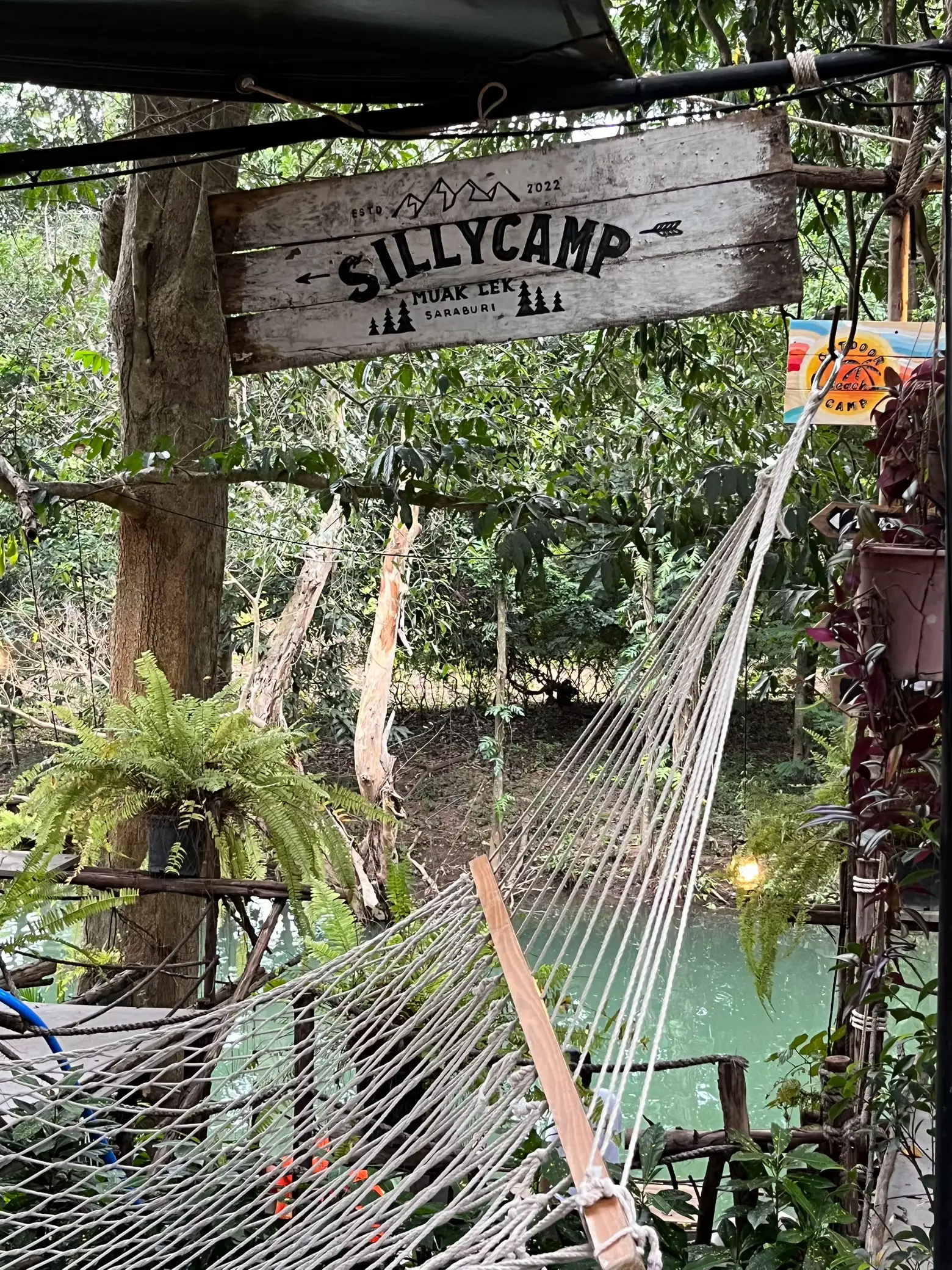 แคมป์ปิ้งคาเฟ่บรรยากาศดี ณ มวกเหล็ก: SILLY CAMP 🏕️ | แกลเลอรีที่โพสต์โดย ༘⋆ ꙳ mello ̎ | Lemon8