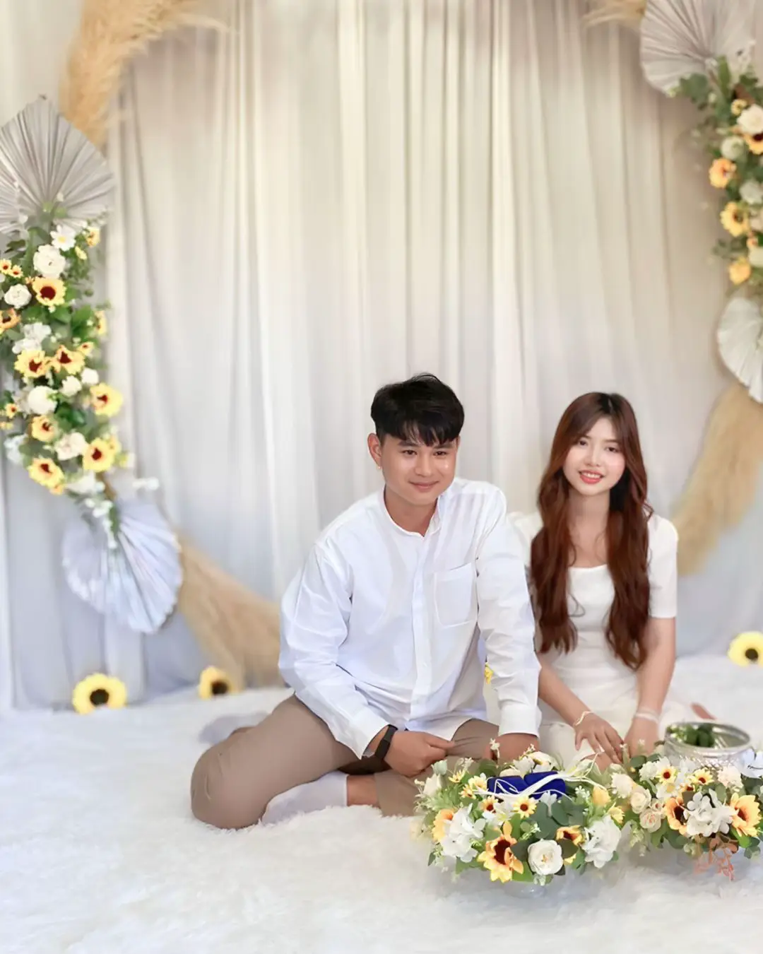 ‼️งานหมั้น งบไม่เกิน 5,xxx บาท 💍🤍 | แกลเลอรีที่โพสต์โดย Pango | Lemon8